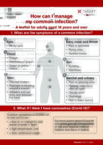 Managing common infection self-care leaflet V1 – Gilmore Medical Practice